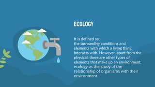 environmental biology | PPTX