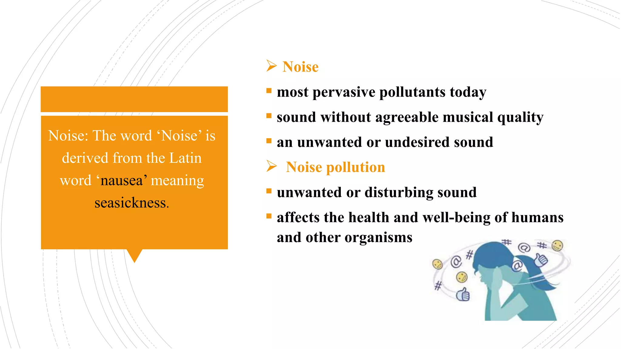 Noise Pollution | PPTX