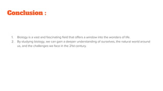 Introduction to science of Biology .pptx