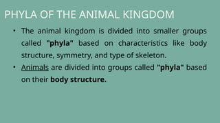 BASIC KNOWLEDGE OF BIOLOGY GRADE 6 SUBJECT | PPTX