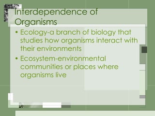 Biology Chapter 1 | PPT