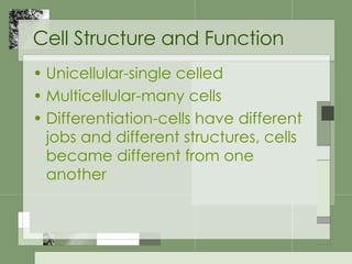 Biology Chapter 1 | PPT