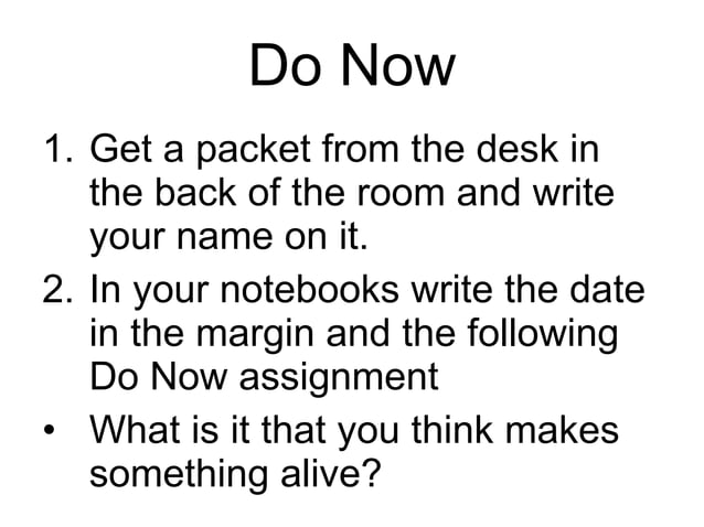 Biology - Chp 1 - Biology The Study Of Life - PowerPoint | PPT