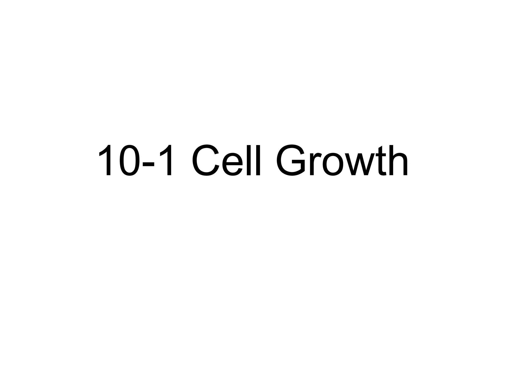 Biology - Chp 10 - Cell Growth And Reproduction - PowerPoint | PPT