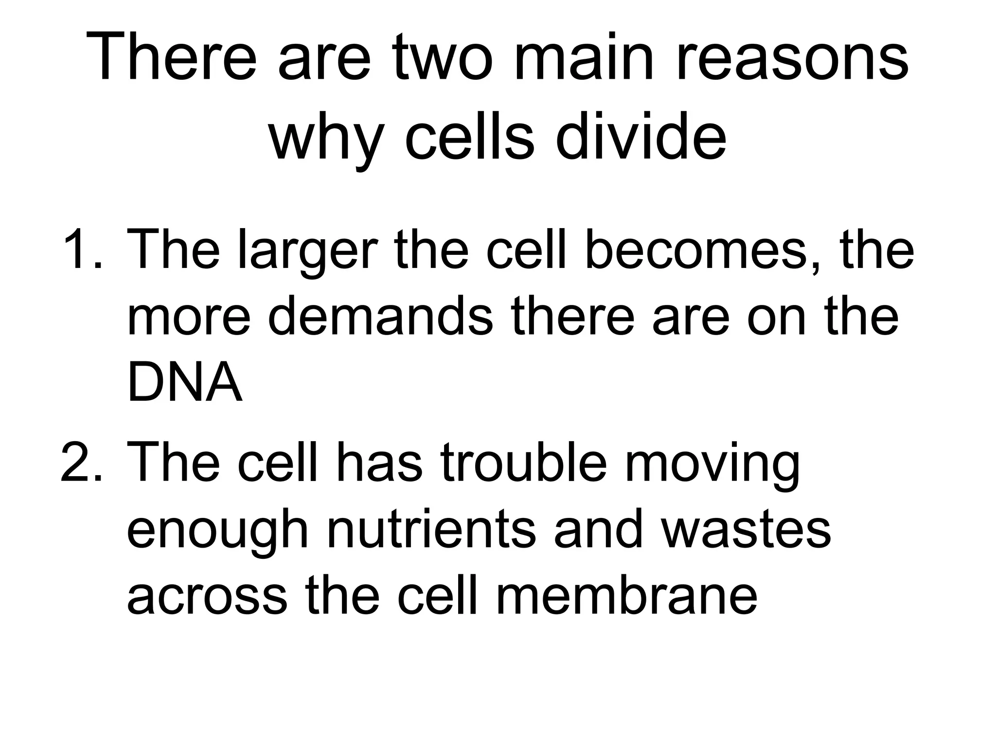Biology - Chp 10 - Cell Growth And Reproduction - PowerPoint | PPT