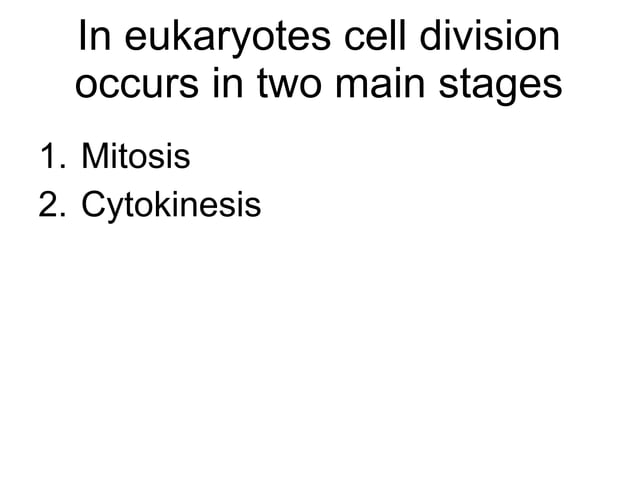 Biology - Chp 10 - Cell Growth And Reproduction - PowerPoint | PPT