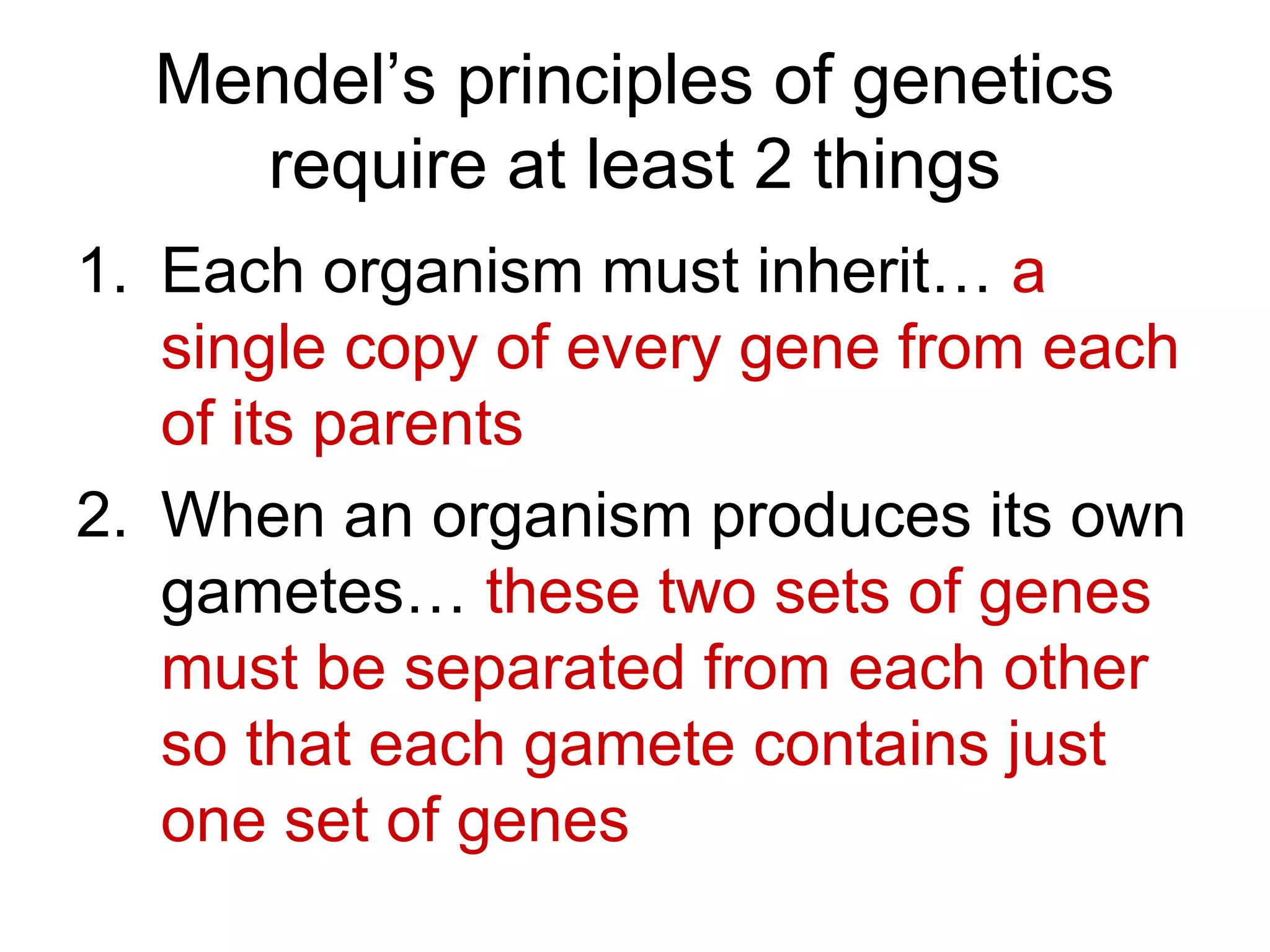 Biology - Chp 11 - Introduction To Genetics - PowerPoint | PPT