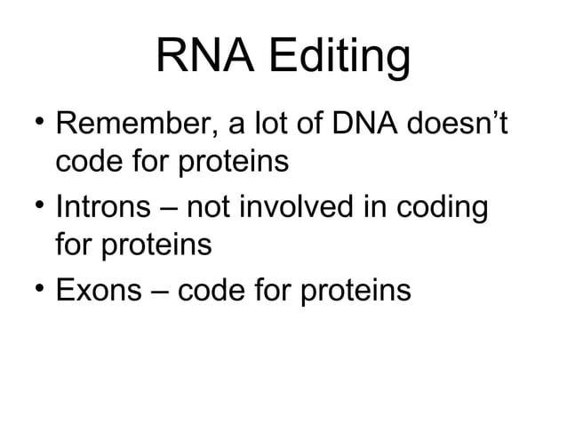 Biology - Chp 12 - DNA & RNA - PowerPoint | PPT