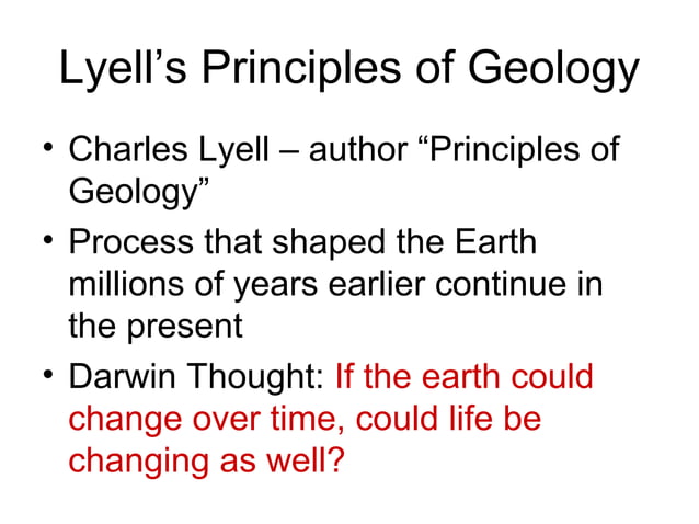 Biology - Chp 15 - Darwins Theory Of Evolution - PowerPoint | PPT