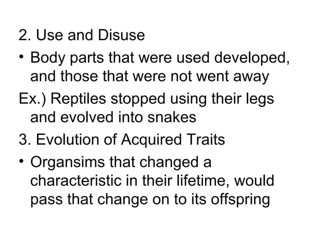 Biology - Chp 15 - Darwins Theory Of Evolution - PowerPoint | PPT
