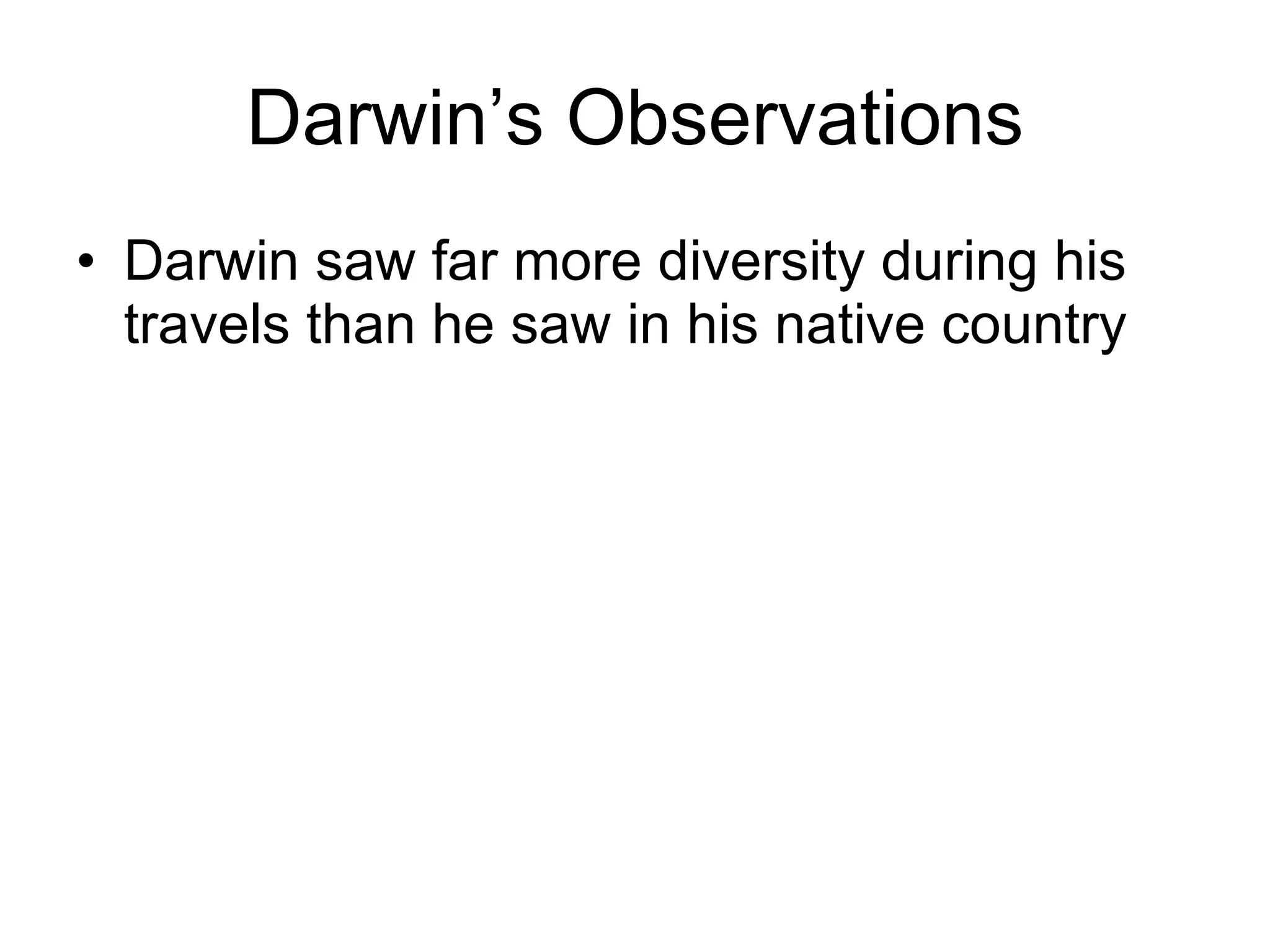 Biology - Chp 15 - Darwins Theory Of Evolution - PowerPoint | PPT