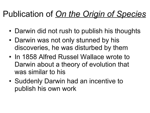 Biology - Chp 15 - Darwins Theory Of Evolution - PowerPoint | PPT