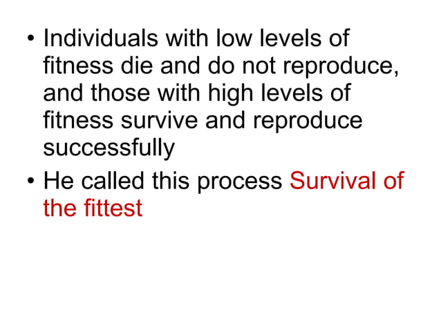 Biology - Chp 15 - Darwins Theory Of Evolution - PowerPoint | PPT