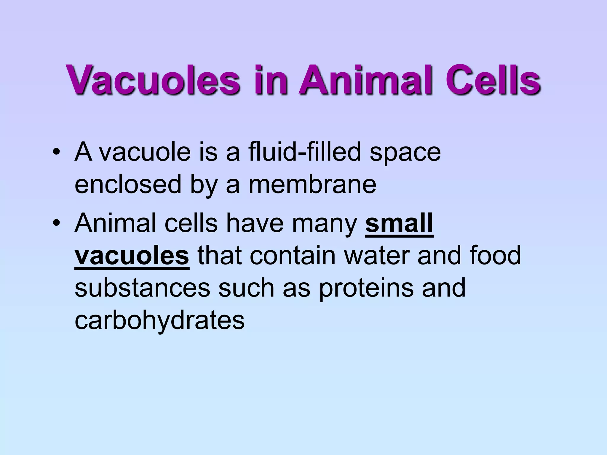 Biology chapter 1 cell structure and organisation | PPT