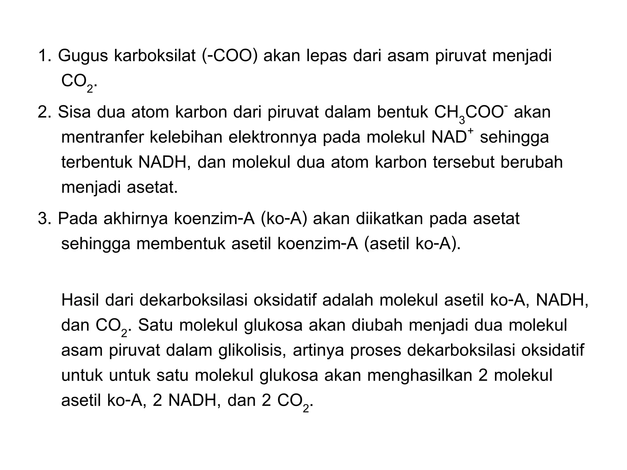 Biology dekarboksi oksidatif | PPTX