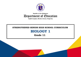Biology 1 strengthened senior high schoo | PDF