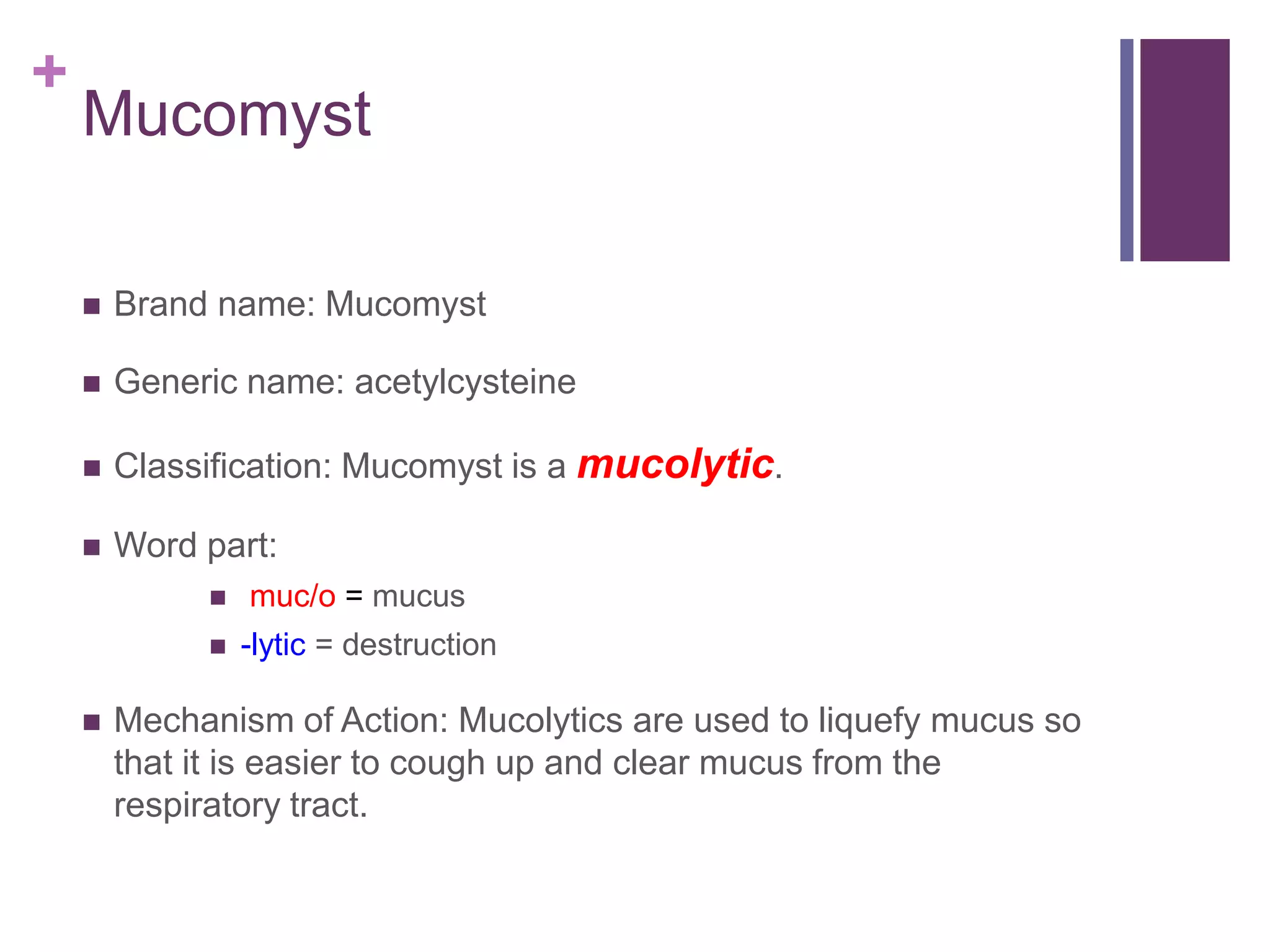 Respiratory System Pharmacology | PPTX