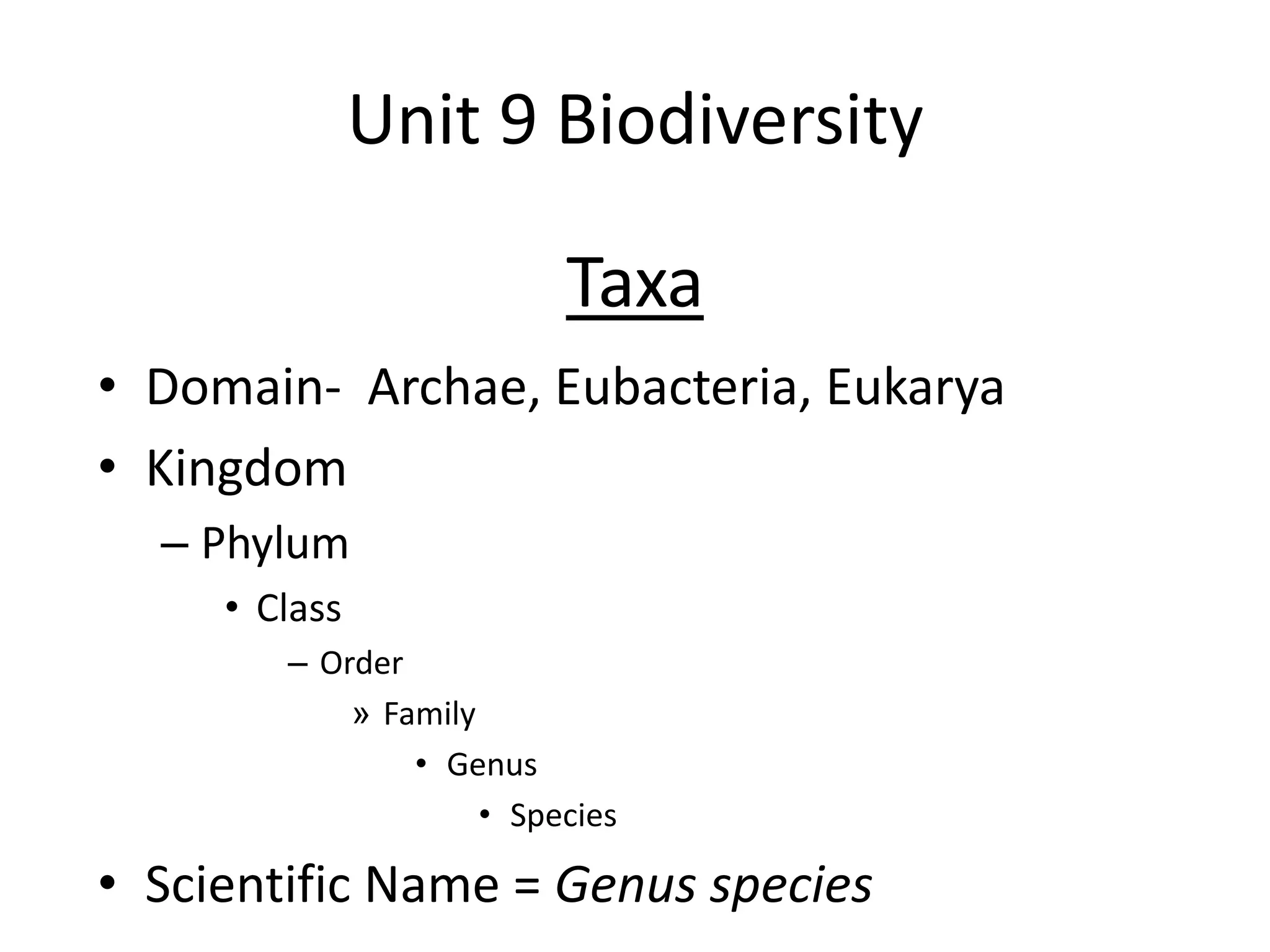Biology 163 2nd semester review lmk 2013 | PPT