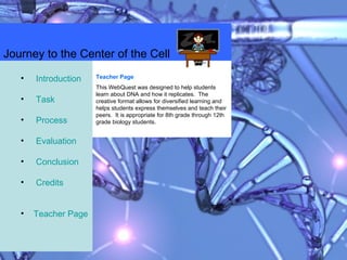 Biology 1 dna webquest | PPT