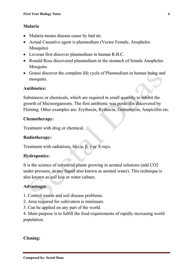 Biology First Year Complete 14 Chapters | PDF | Chemistry | Science