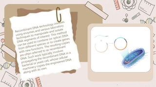 Biology2-Recombinant DNA Technology.pptx