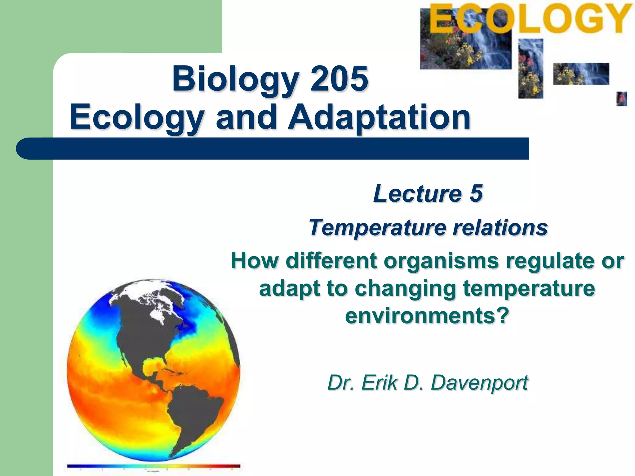 Biology 205 5 | PPTX