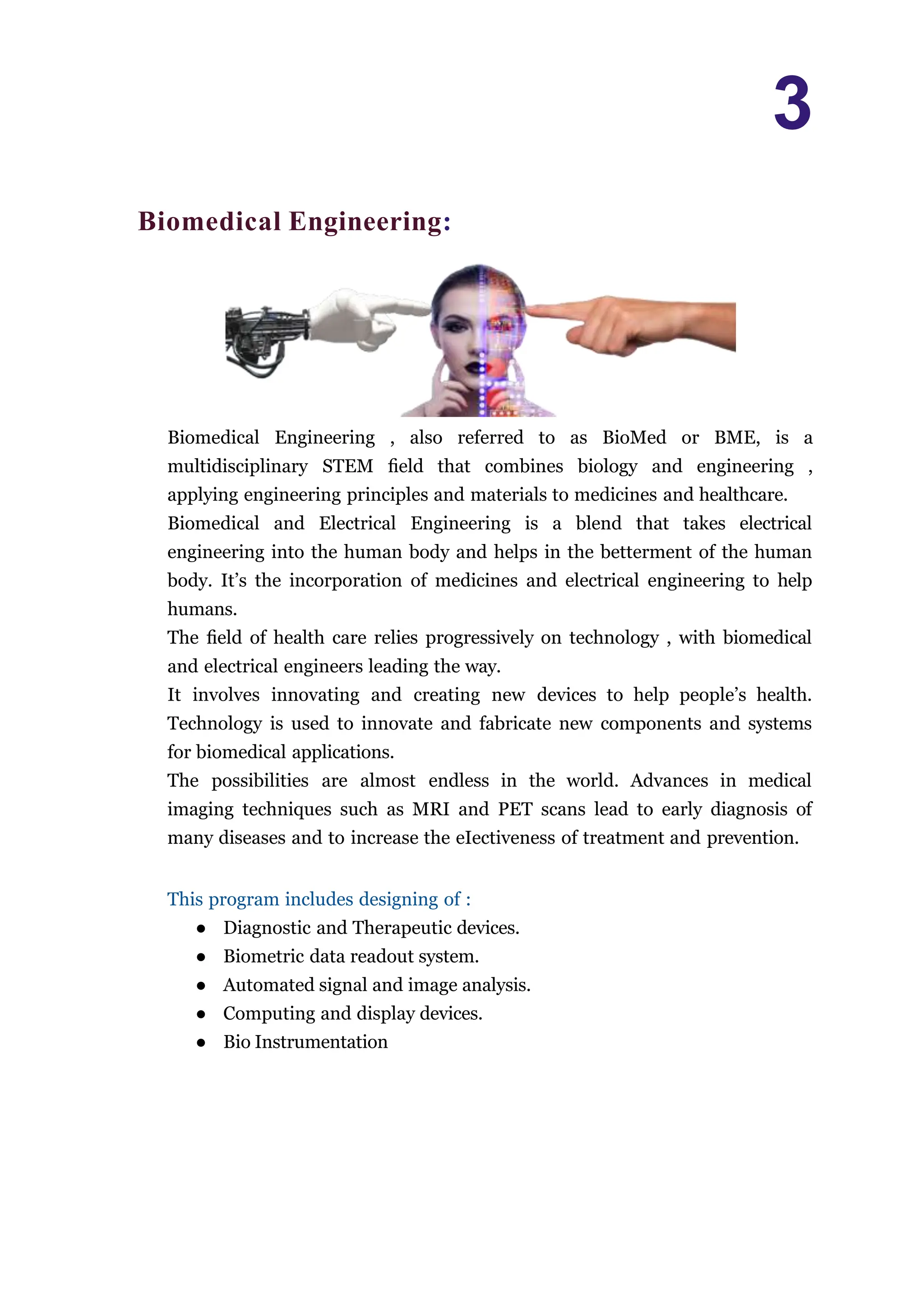 Biology presentation regarding biomedical engineering | PDF