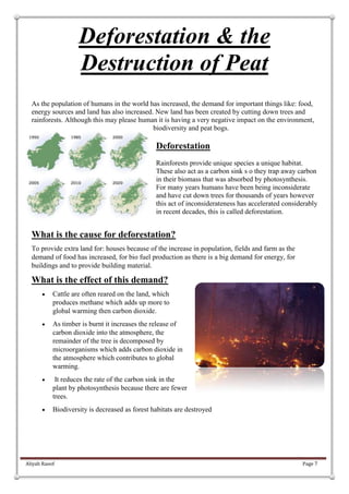 Biology 3 project | PDF