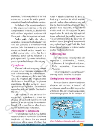 Biology 9th Class reader for the high school children. | PPT