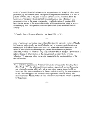 Biology and gay identity | DOC