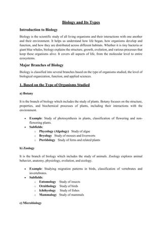 Basic Science - Biology and Its Types.pdf