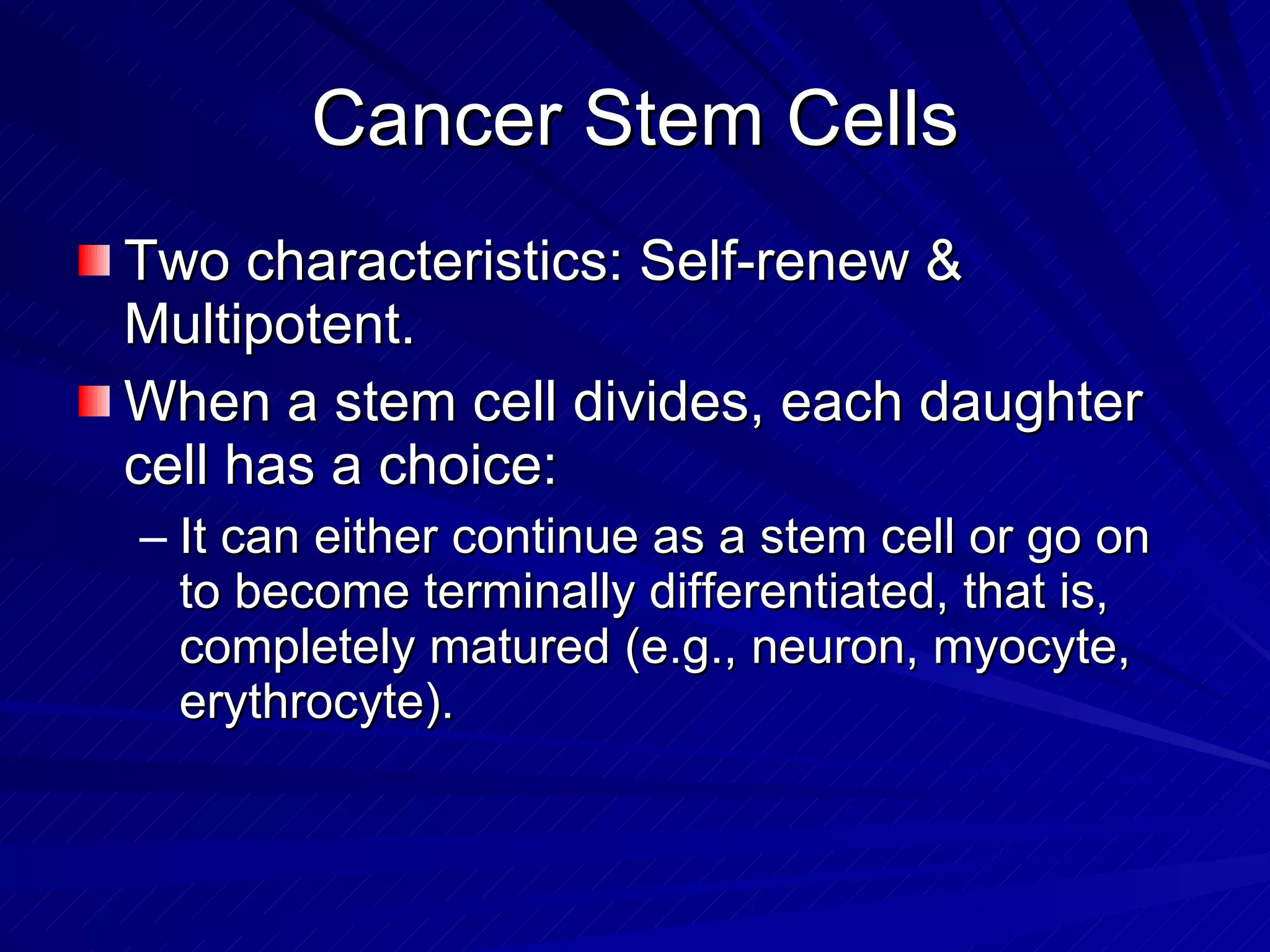 Biology And Pathophysiology Of Cancer | PPT | Cancer | Diseases and ...