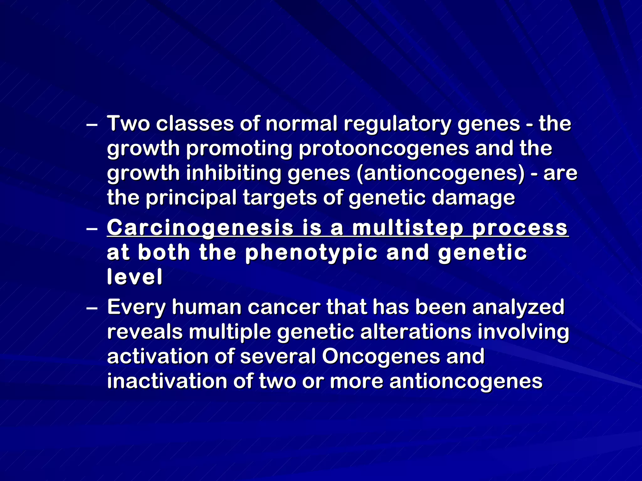 Biology And Pathophysiology Of Cancer | PPT