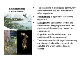 Biology and you chapter 1 | PPT
