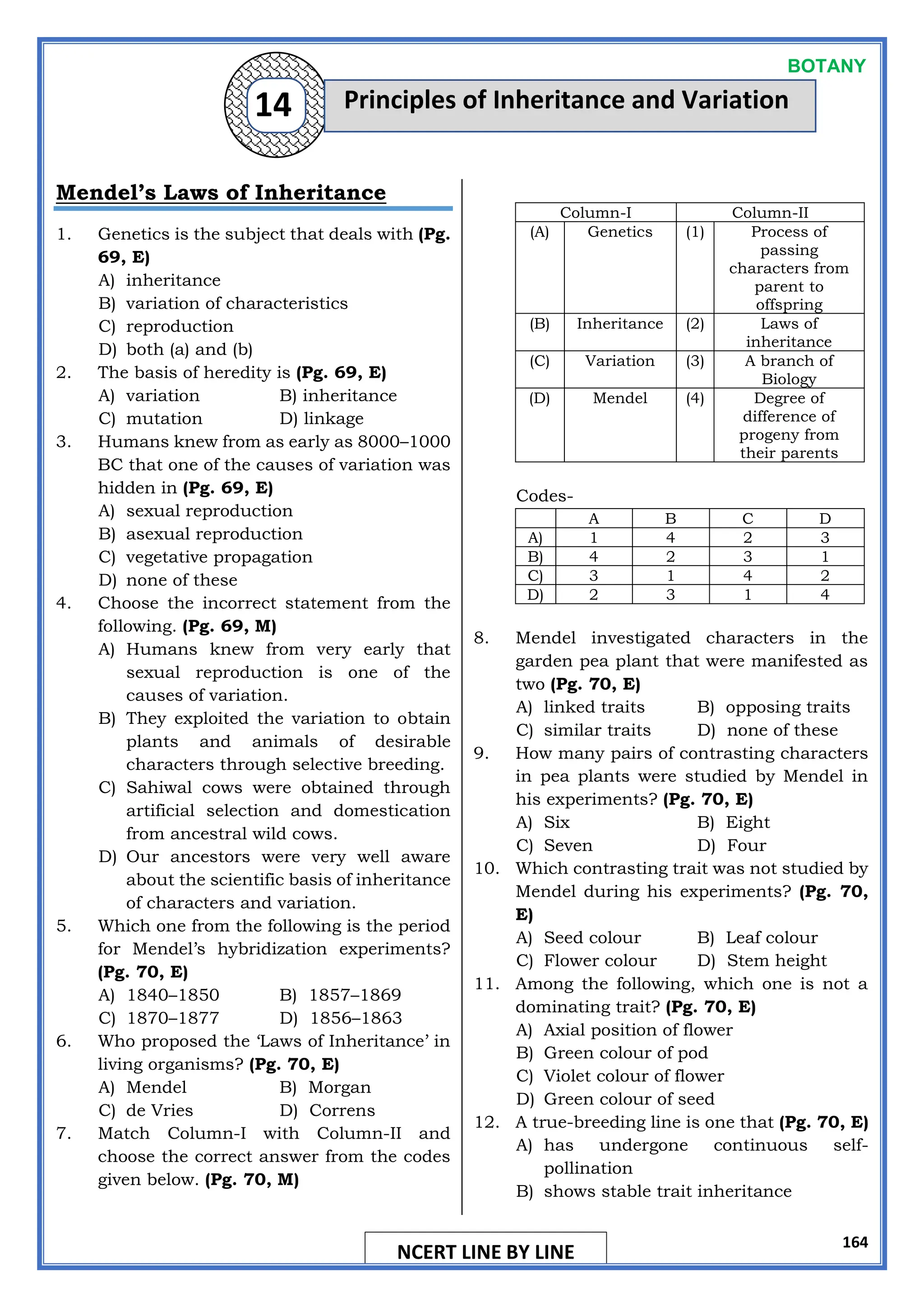 Biology class 12 assignment neet level practise chapter wise | PDF