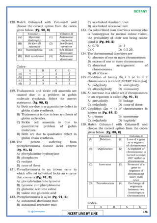 Biology class 12 assignment neet level practise chapter wise | PDF