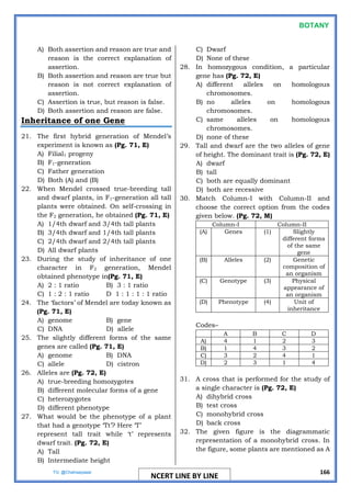 Biology class 12 assignment neet level practise chapter wise | PDF