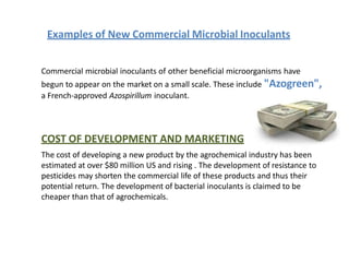 Biology Biofertilziers.pptx | Agriculture | Industries