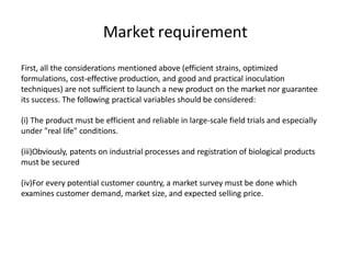 Biology Biofertilziers.pptx | Agriculture | Industries