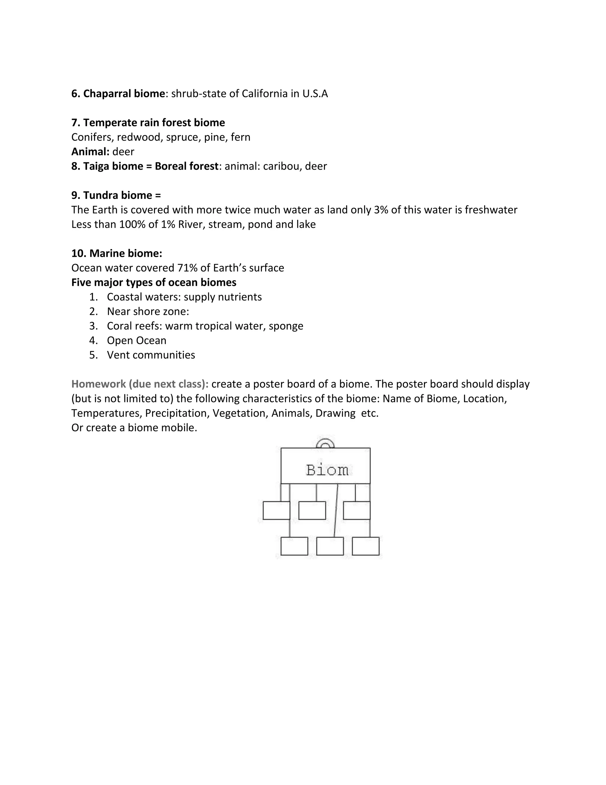 Biology: Biomes Video | PDF