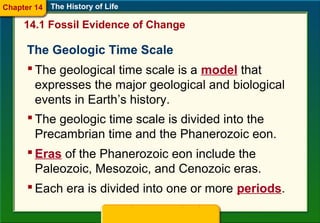 Biology Ch. 14 History of Life | PPT