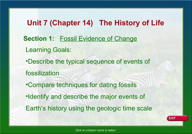 Biology Ch. 14 History of Life | PPT | Biological Sciences | Science