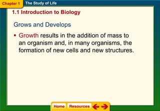 Biology introduction to life Ch. 1.ppt