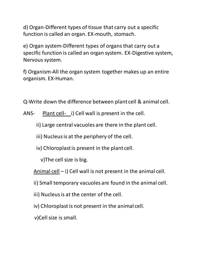 Biol ogy ch 2(cells-the building blocks of life) | PDF