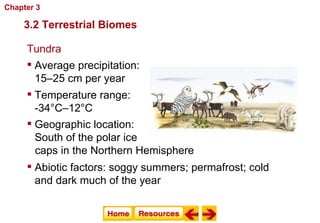 Chapter 3: Biomes and Ecosystems | PPT