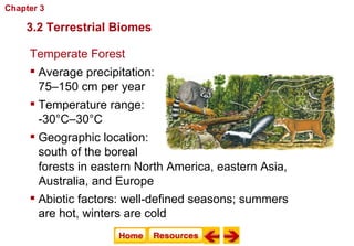 Chapter 3: Biomes and Ecosystems | PPT | Weather | Science