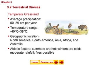Chapter 3: Biomes and Ecosystems | PPT