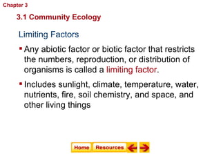 Chapter 3: Biomes and Ecosystems | PPT | Weather | Science