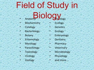Introduction to Biology | PPT