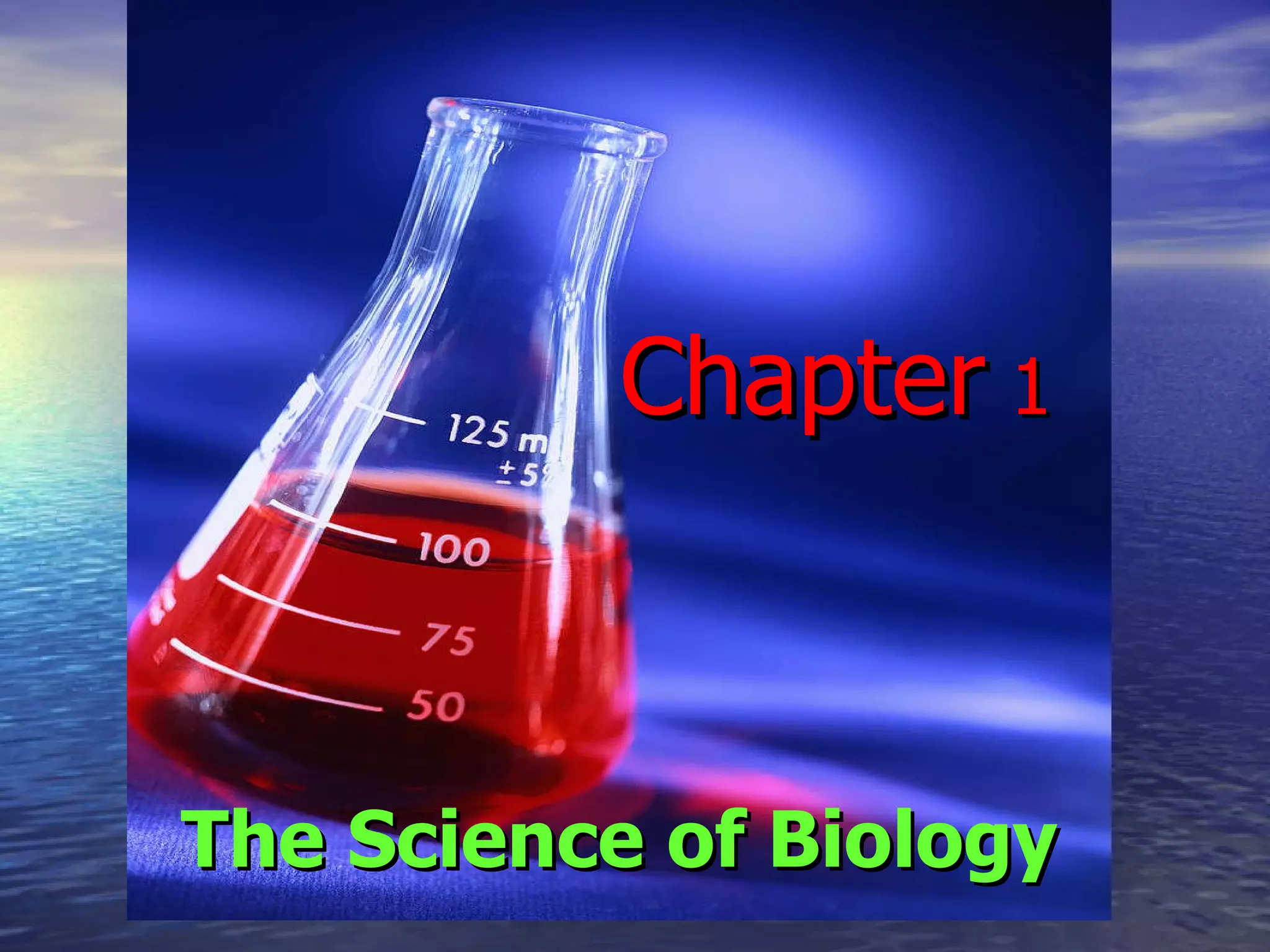 Biology chapter one scientific method new | PPT